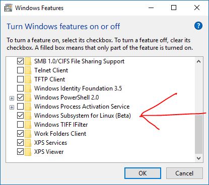Installing Bash on Windows 10 – Prof. Peter L. Falkingham