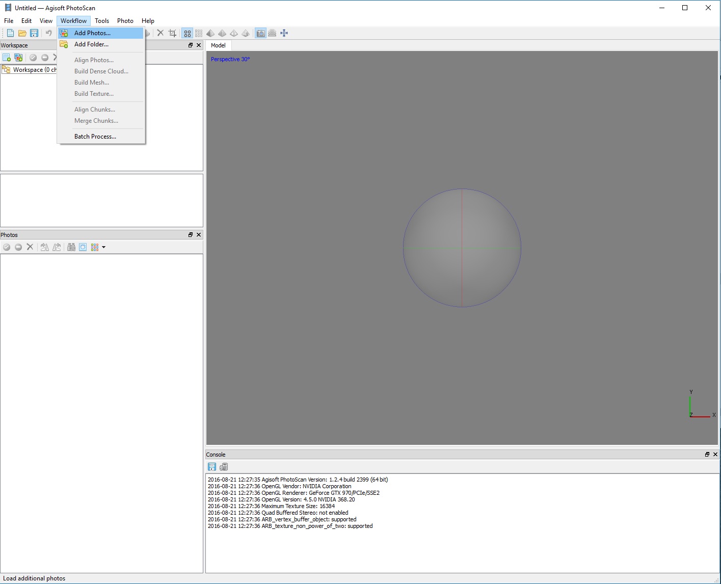 Quick ‘n’ Dirty guide for making photogrammetric models with Agisoft ...