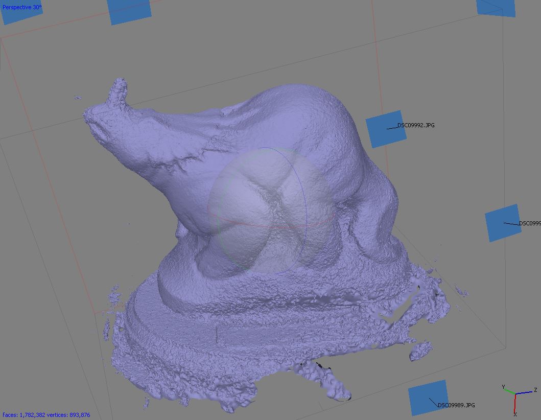 Photogrammetry Testing 1: Agisoft Photoscan – Prof. Peter L. Falkingham