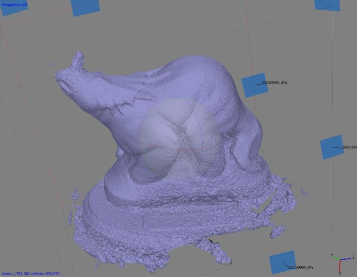 Photogrammetry Testing 1: Agisoft Photoscan – Prof. Peter L. Falkingham