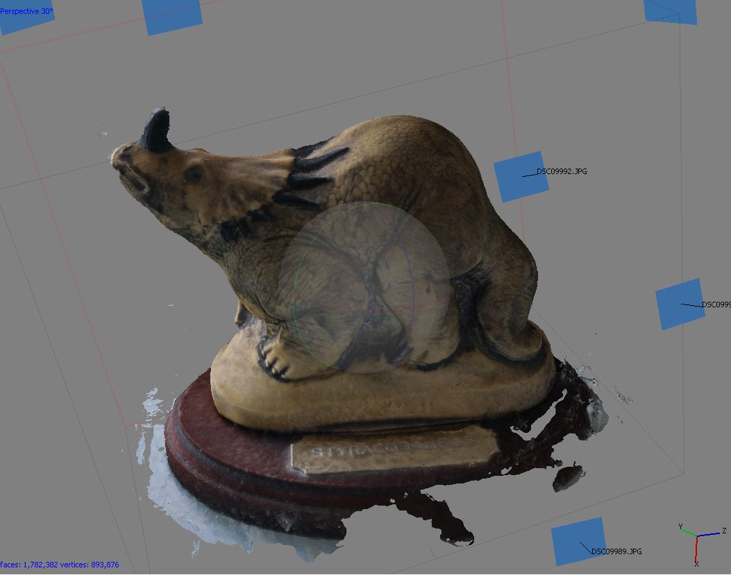 Photogrammetry Testing 1: Agisoft Photoscan – Prof. Peter L. Falkingham