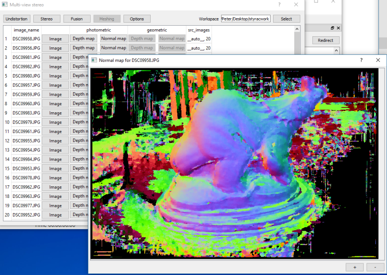 Photogrammetry Testing 8: COLMAP – Prof. Peter L. Falkingham