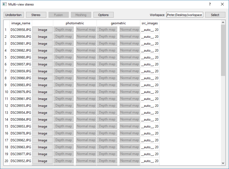Photogrammetry Testing 8: COLMAP – Prof. Peter L. Falkingham