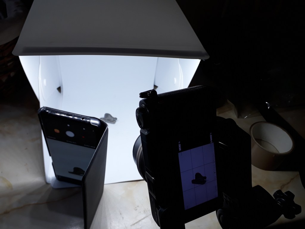 My Small Object Photogrammetry setup – Prof. Peter L. Falkingham