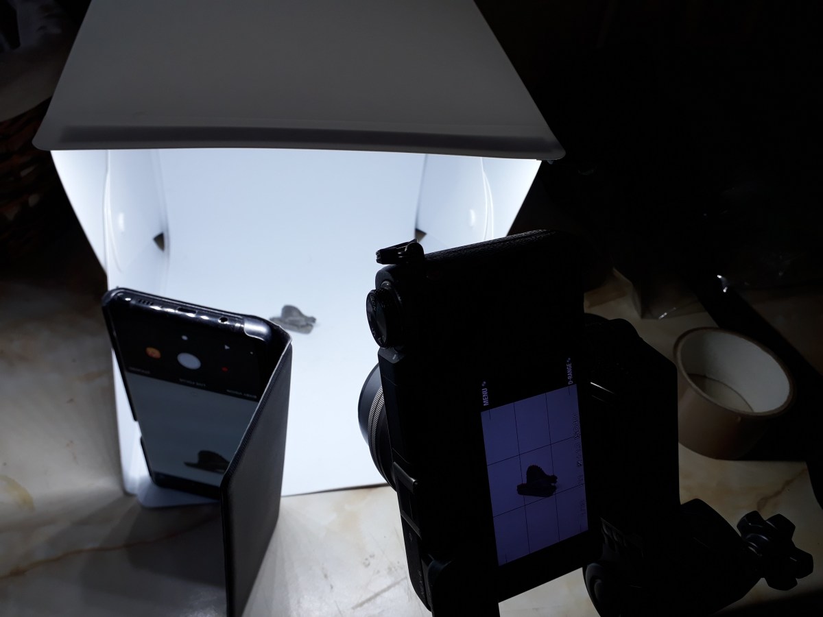 My Small Object Photogrammetry setup – Prof. Peter L. Falkingham