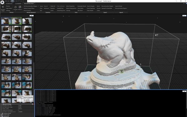 Photogrammetry Testing – Reality Capture [commercial software] – Prof ...