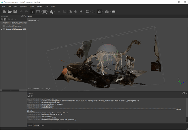 Photogrammetry Testing: Agisoft Metashape [commercial software] – Prof ...