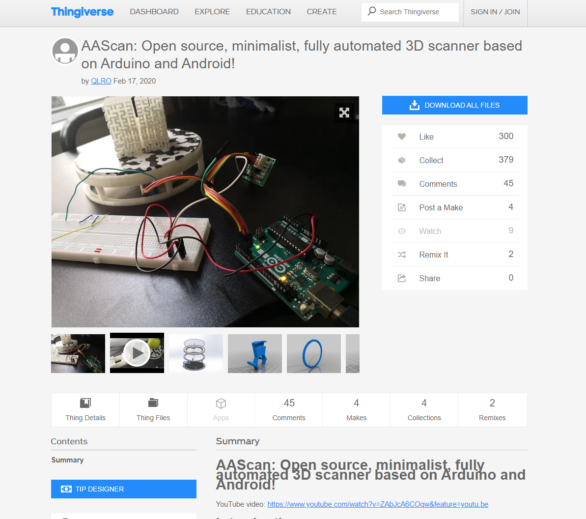 Automating photogrammetry – 3D printing, an Arduino, and an Android ...