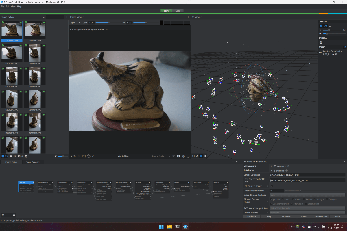[Photogrammetry] Meshroom 2023.1 released – Prof. Peter L. Falkingham