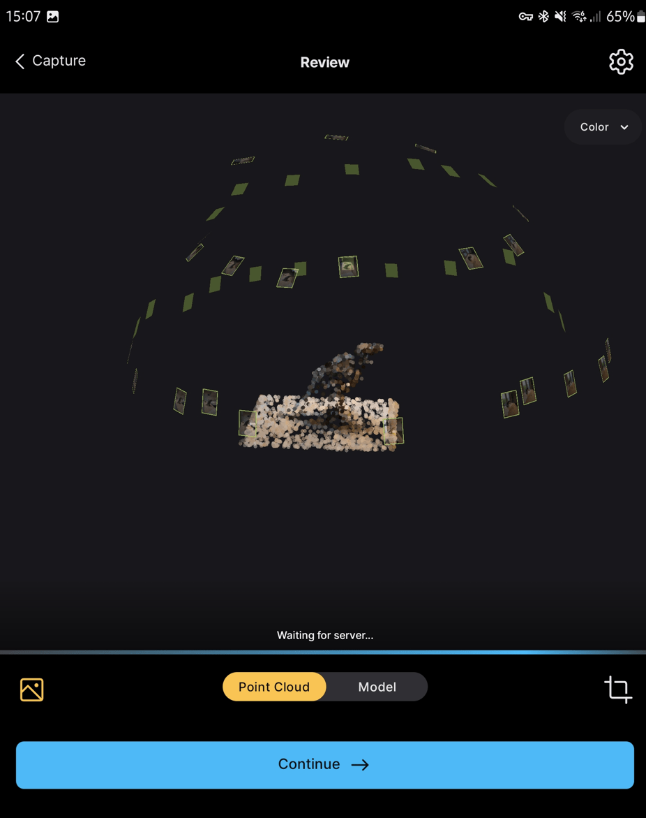 RealityScan – Photogrammetry on Android – Prof. Peter L. Falkingham