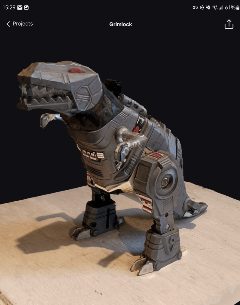 RealityScan – Photogrammetry on Android – Prof. Peter L. Falkingham