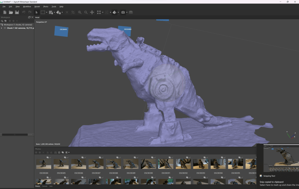 RealityScan – Photogrammetry on Android – Prof. Peter L. Falkingham