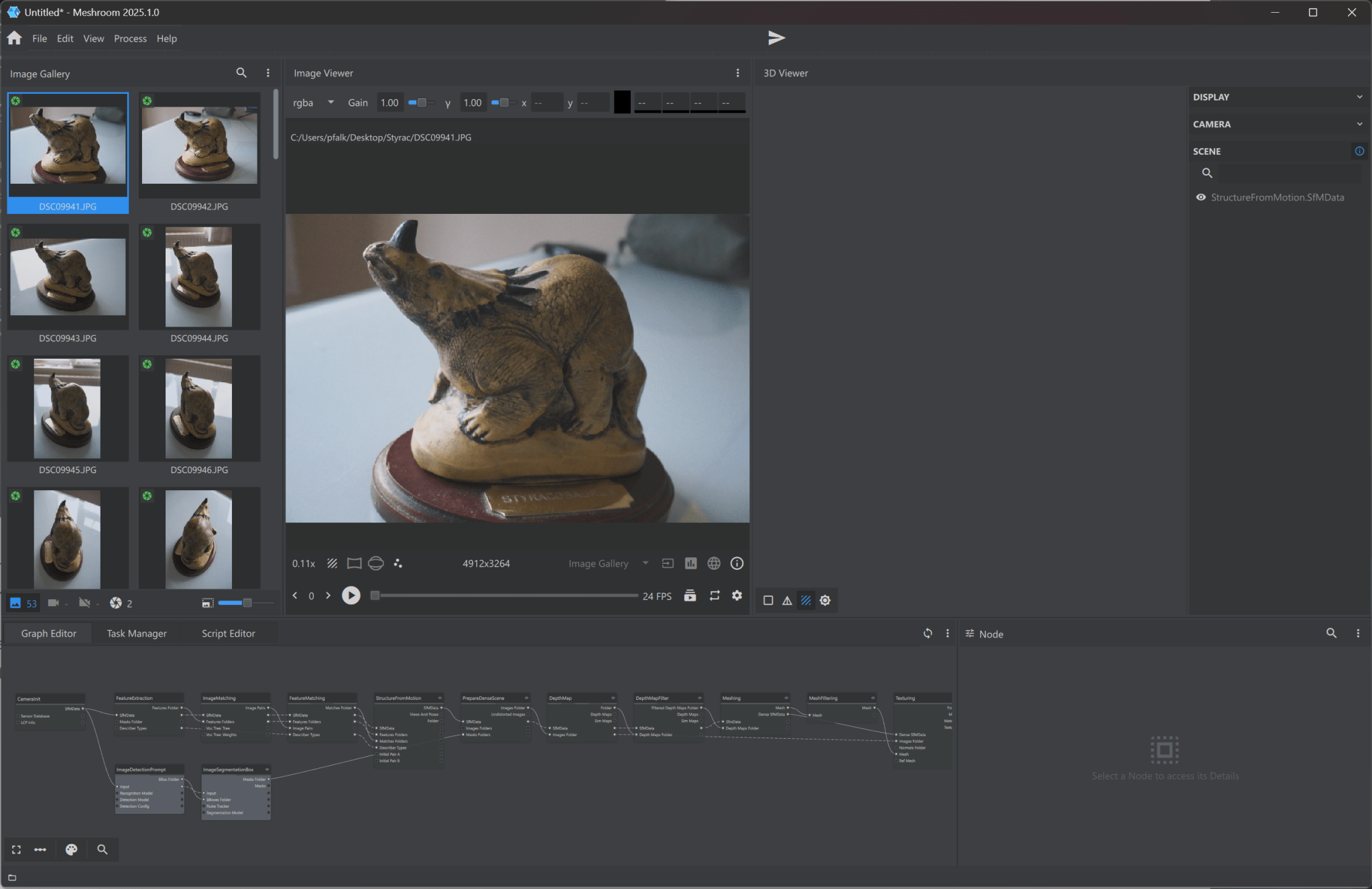 Major update to Open Source photogrammetry software Meshroom 2025.1 ...