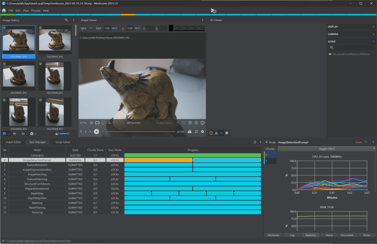 Major update to Open Source photogrammetry software Meshroom 2025.1 ...