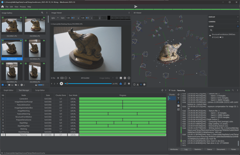 Major update to Open Source photogrammetry software Meshroom 2025.1 ...